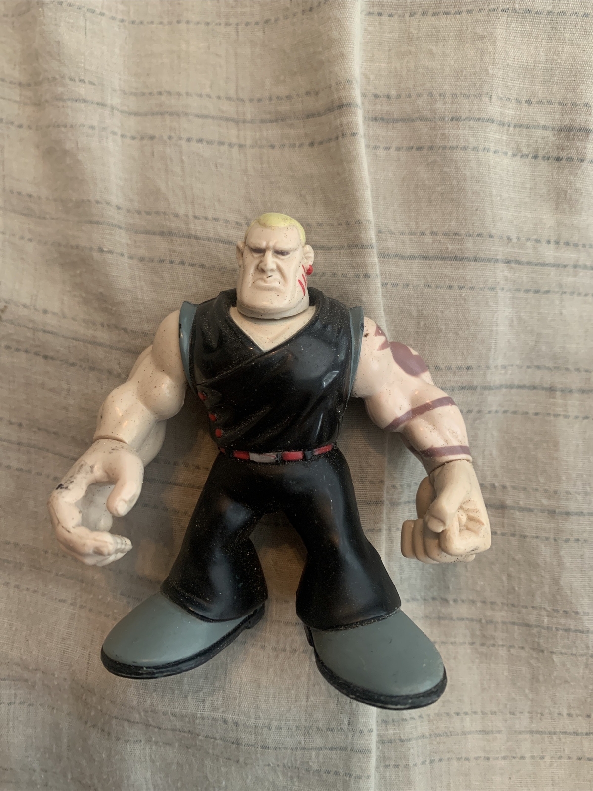 2007 TMNT Teenage Mutant Ninja Turtles Hun 3" Action Figure Playmates ...