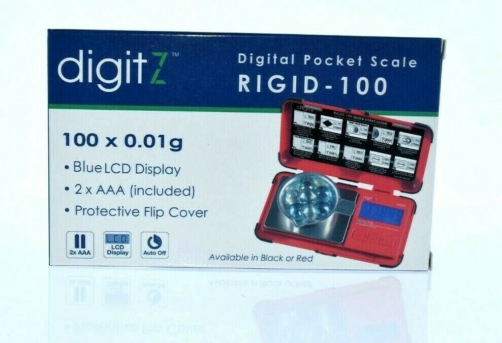 DIGITZ RIGID-100 Digital Pocket Scale-100 x 0.1 G | eBay