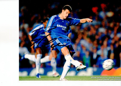 Michael Ballack Signed 10x8 Autographed Photo Photograph Chelsea ...