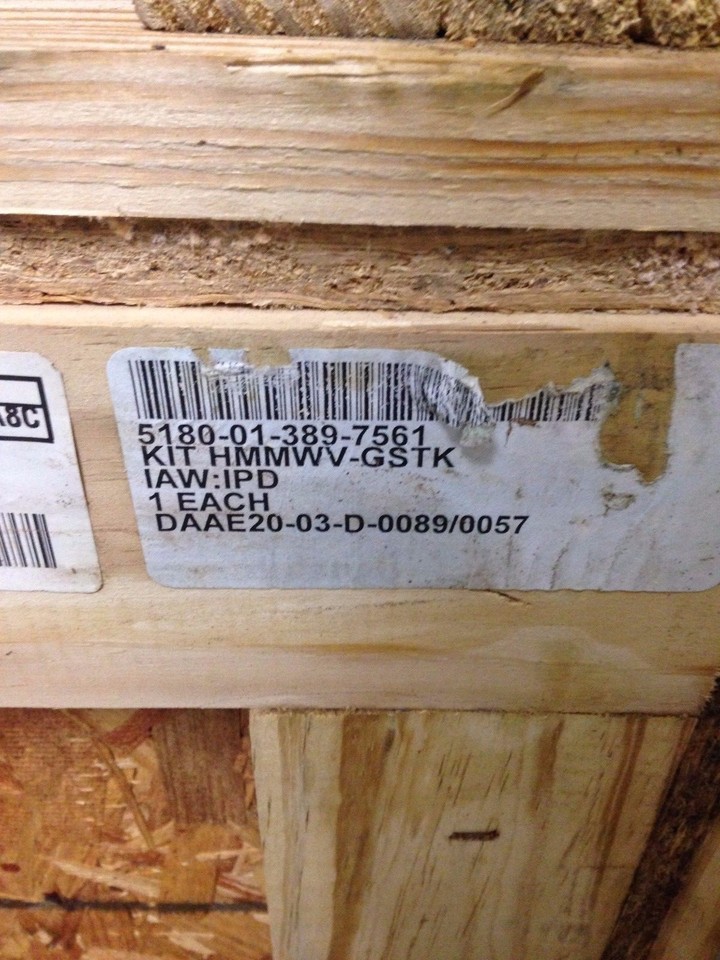 HMMWV General Support Tool Kit (GSTK) Kent Moore FSI SPX DRAF Humvee ...