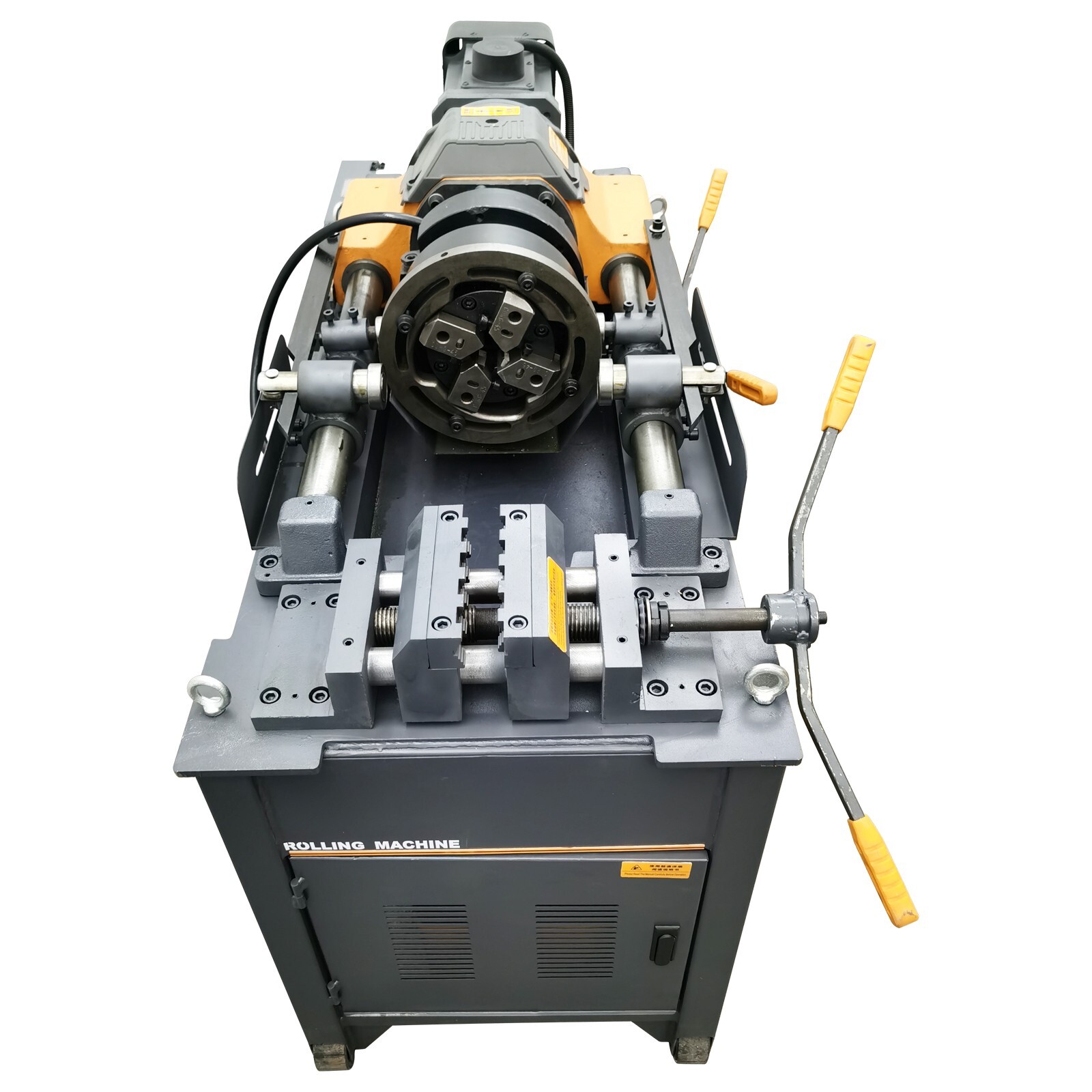 Electric Steel Bar Threader Round Rebar Rolling Threading Machine 0.6 ...