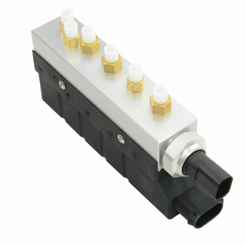 Air Suspension Solenoid Valve Block For 04-09 Jaguar XJ X350 X358 4.2L ...