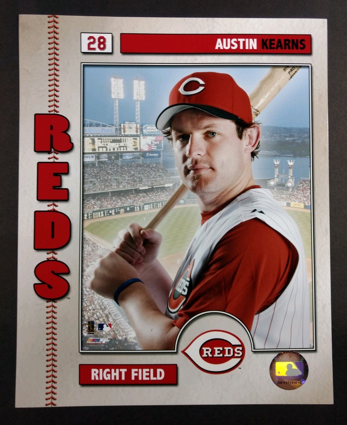 AUSTIN KEARNS 2006 Studio Series 8X10 PHOTO Cincinnati Reds | eBay