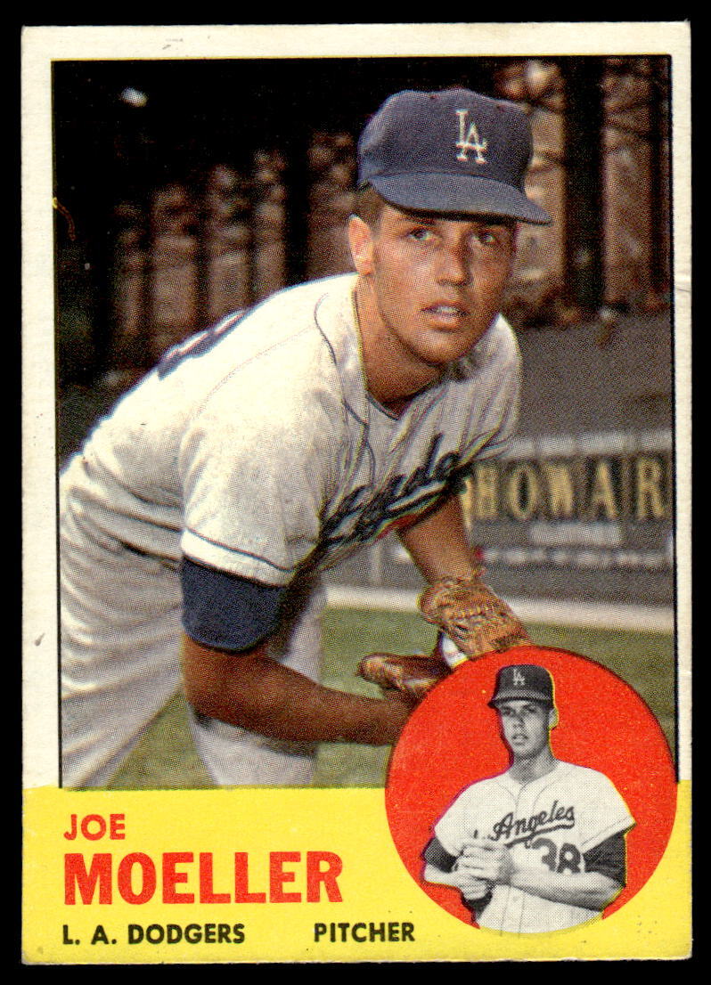 1963 Topps Joe Moeller #53 Los Angeles Dodgers Baseball Card | eBay