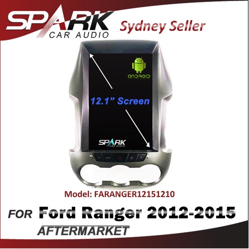 SP 12.1" CARPLAY ANDROID AUTO GPS BT VERTICAL SCR FOR FORD RANGER 2012 ...
