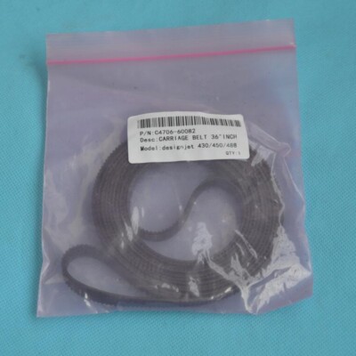 1x New C4706-60082 Carriage Belt (36Inch)(AO) for HP 250 755 350 430 ...