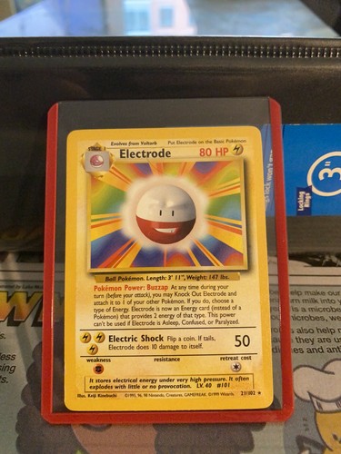 Electrode Non-holo Base Set 21/102 Pokemon Card | eBay