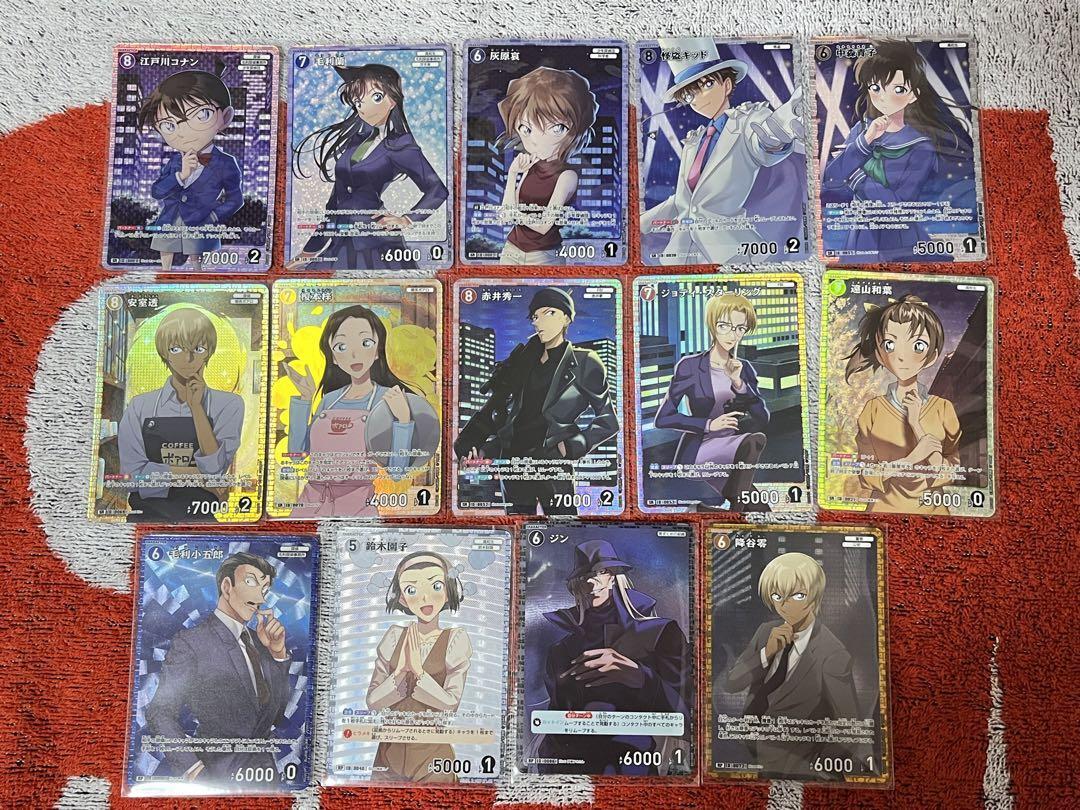 Detective Conan Tcg Detectives' Trump Card Sr Semi-Complete Rp Bulk ...