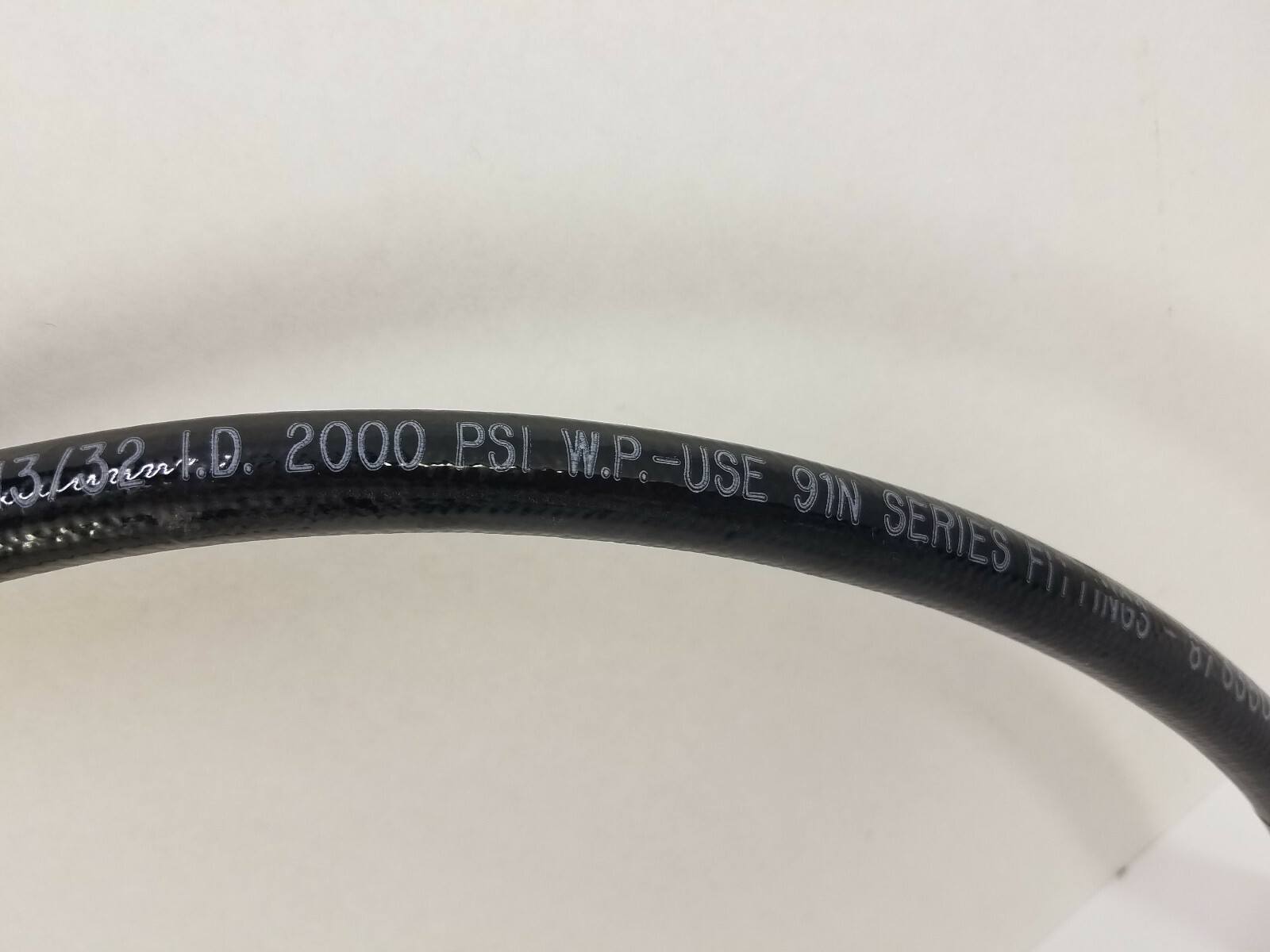 Parker Parflex 919U-8 Smoothbore PTFE Hose (ID 13/32", Length 26 ...