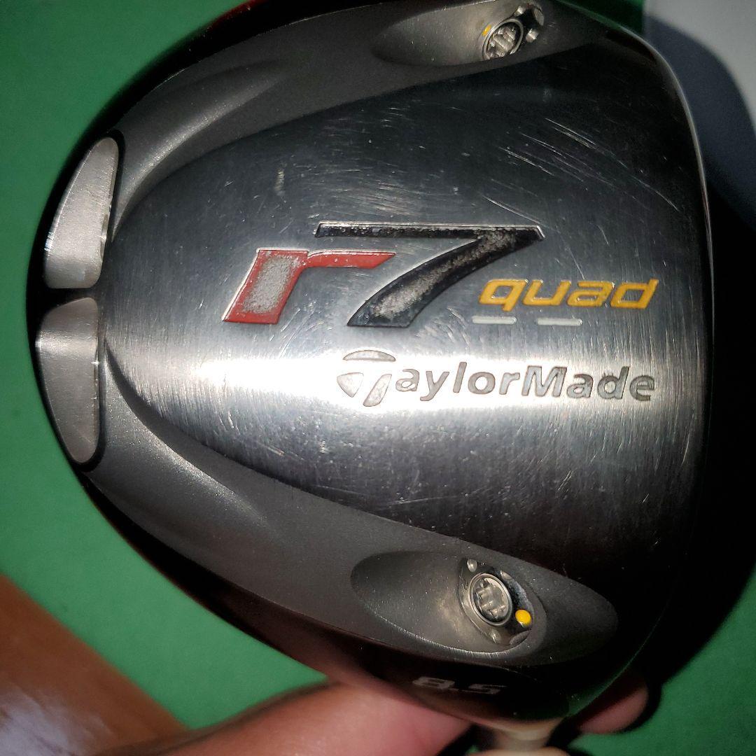 TaylorMade driver r7 quad ht TP8.5° supplied double dash 51267103 | eBay