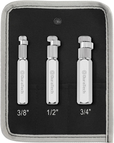 DURATECH Internal Pipe Wrench Set, Pipe Nipple Extractor Set, 3-Piece ...