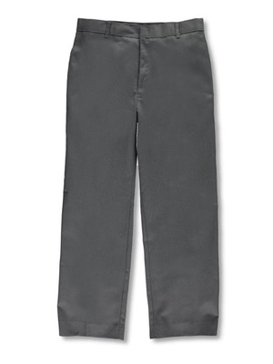 Rifle Big Boys’ Husky Flat Front Pants (Husky Sizes) Color: gray Size ...