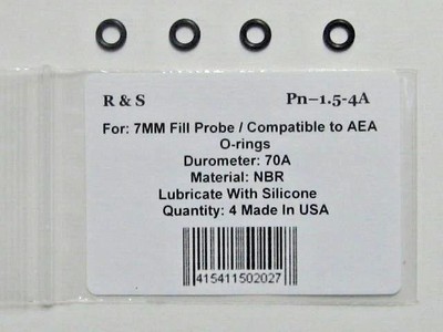 4 - 7MM Fill Probe O-Rings / For AEA 7MM Fill Probe / R&S 1.5-4A | eBay