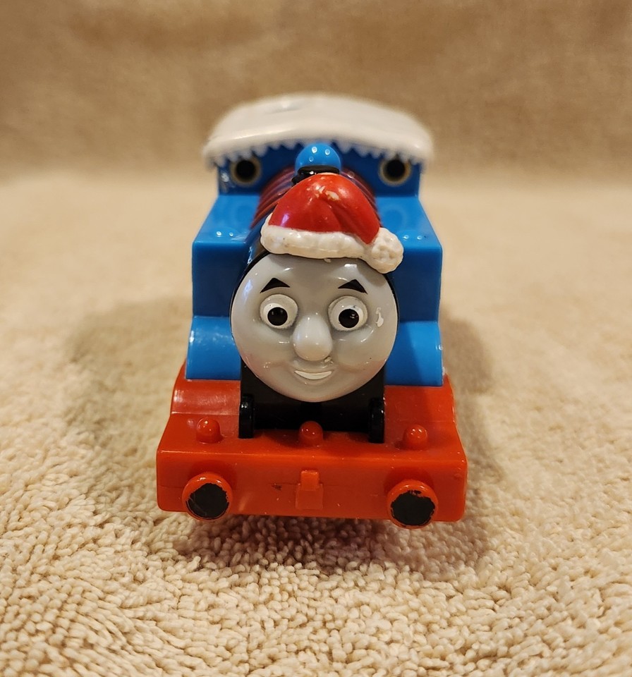 Thomas & Friends Trackmaster Motorized Engine 2009 SANTA THOMAS--tested ...