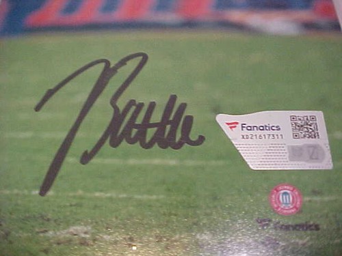 Fanatics Sharpie Signed #9 Jordan Battle Alabama Crimson Tide 8" x 10 ...