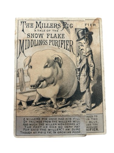 Metamorphic Snow Flake Middlings Purifier Millers Pig Fold Out Trade ...