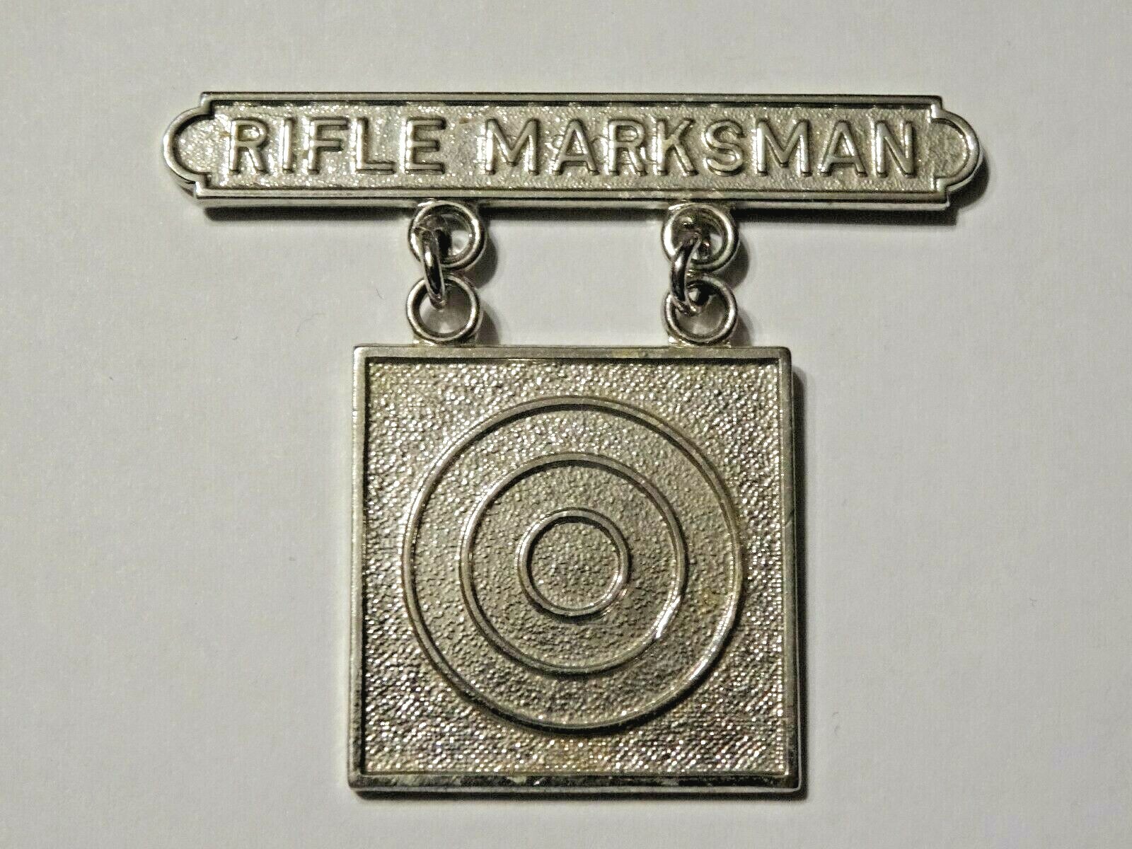 RIFLE MARKSMAN ~ USMC RIFE MARKSMAN SHOOTERS BADGE INSIGNIA | eBay