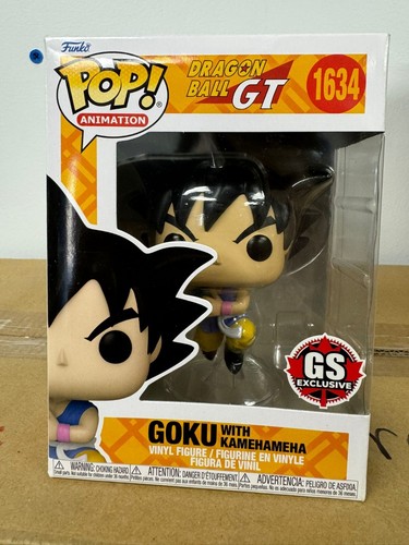 FUNKO POP! GAMESTOP CANADA EXCLUSIVE DRAGON BALL GT GOKU WITH ...