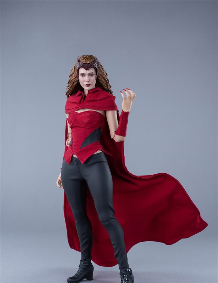 1/6 BZZ TOYS Scarlet Witch Wanda Action Figure Head Sculpt Model Toys ...