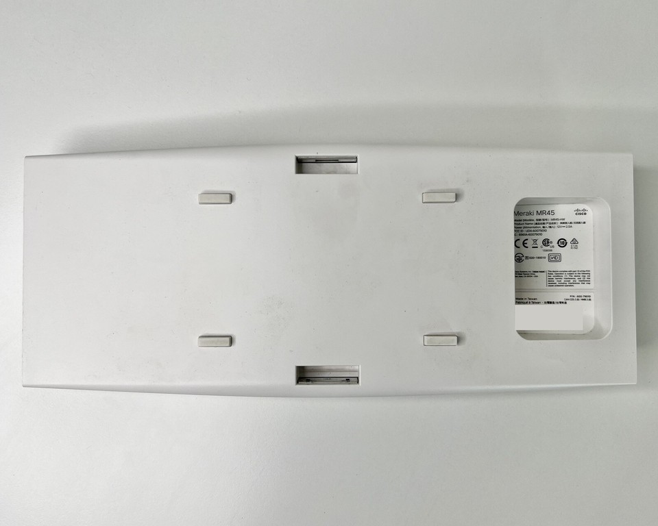 Cisco Meraki MR45 802.11ax Wireless Access Point MR45-HW UNCLAIMED AP ...