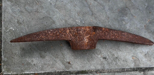 Vintage Rusted Metal Pick Axe Head Farming/Mining Tool | eBay