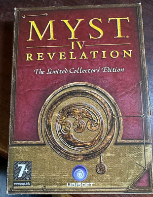 MYST IV: REVELATION LIMITED COLLECTORS EDITION PC GAME WITH FREE UK ...