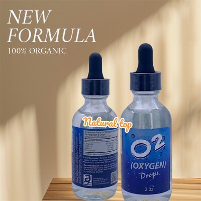 Oxygen 02 Liquid Drops Promotes Healthy Stabilized Cellular Energy ...