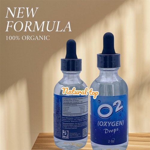 Oxygen 02 Liquid Drops Promotes Healthy Stabilized Cellular Energy ...