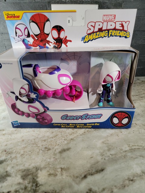 Marvel Spidey and his Friends Ghost-Spider and Copter-Cycle for sale ...