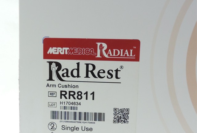 Merit Medical Rad Rest Arm Cushion RR811 Radial RadRest Assist Board ...