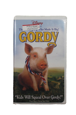 Disney presents Gordy (VHS, 1995) Clamshell 786936436938 | eBay