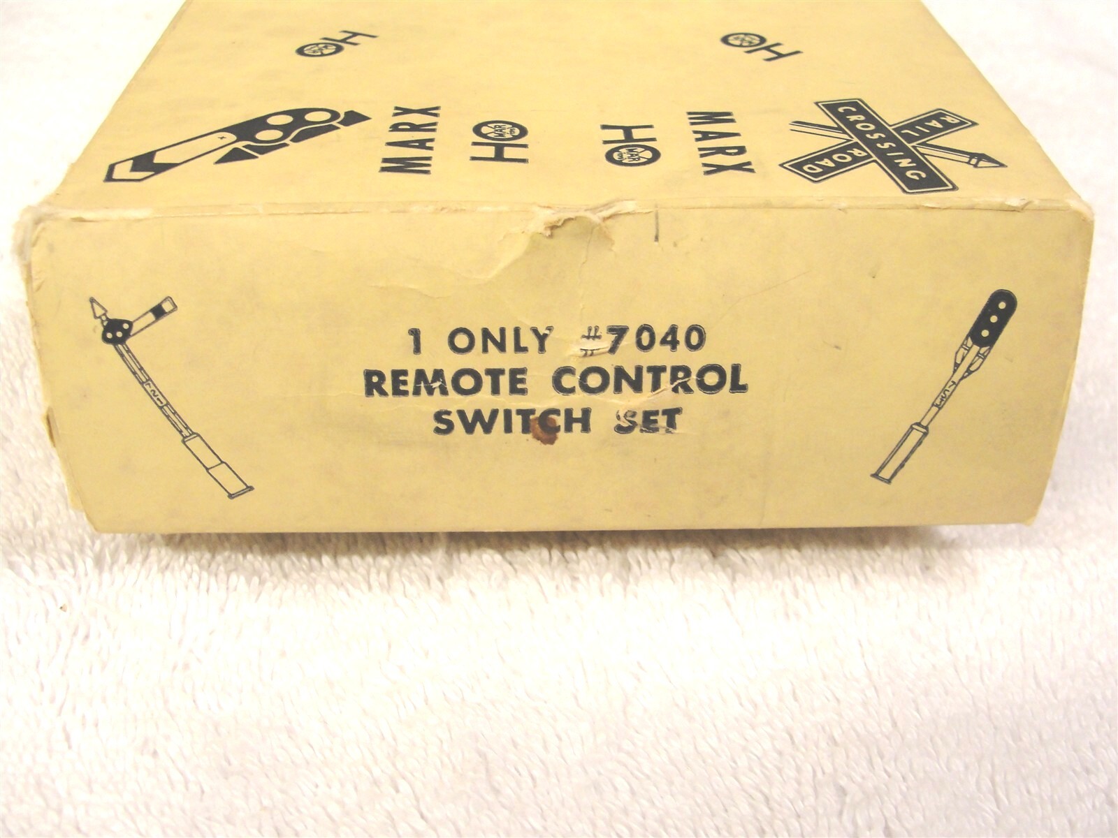Marx-Remote Control Switch Set: Left, Right & Panel (#7040,HO) Gray ...