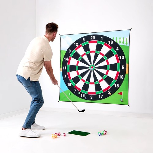 Sticky Golf Pro 2.0 Game Set: Portable Golf Chipping Game with Hitting ...