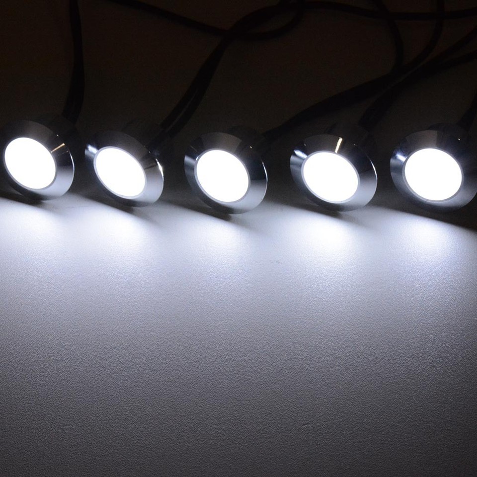 5pcs Deck Garden Landscape LED Lights Low Voltage Waterproof Stairs ...
