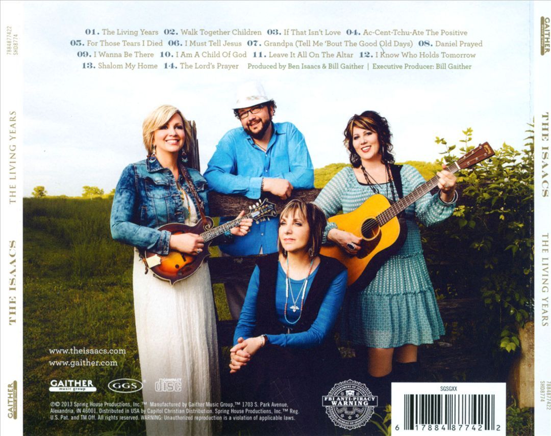 THE ISAACS LIVING YEARS NEW CD 617884877422| eBay
