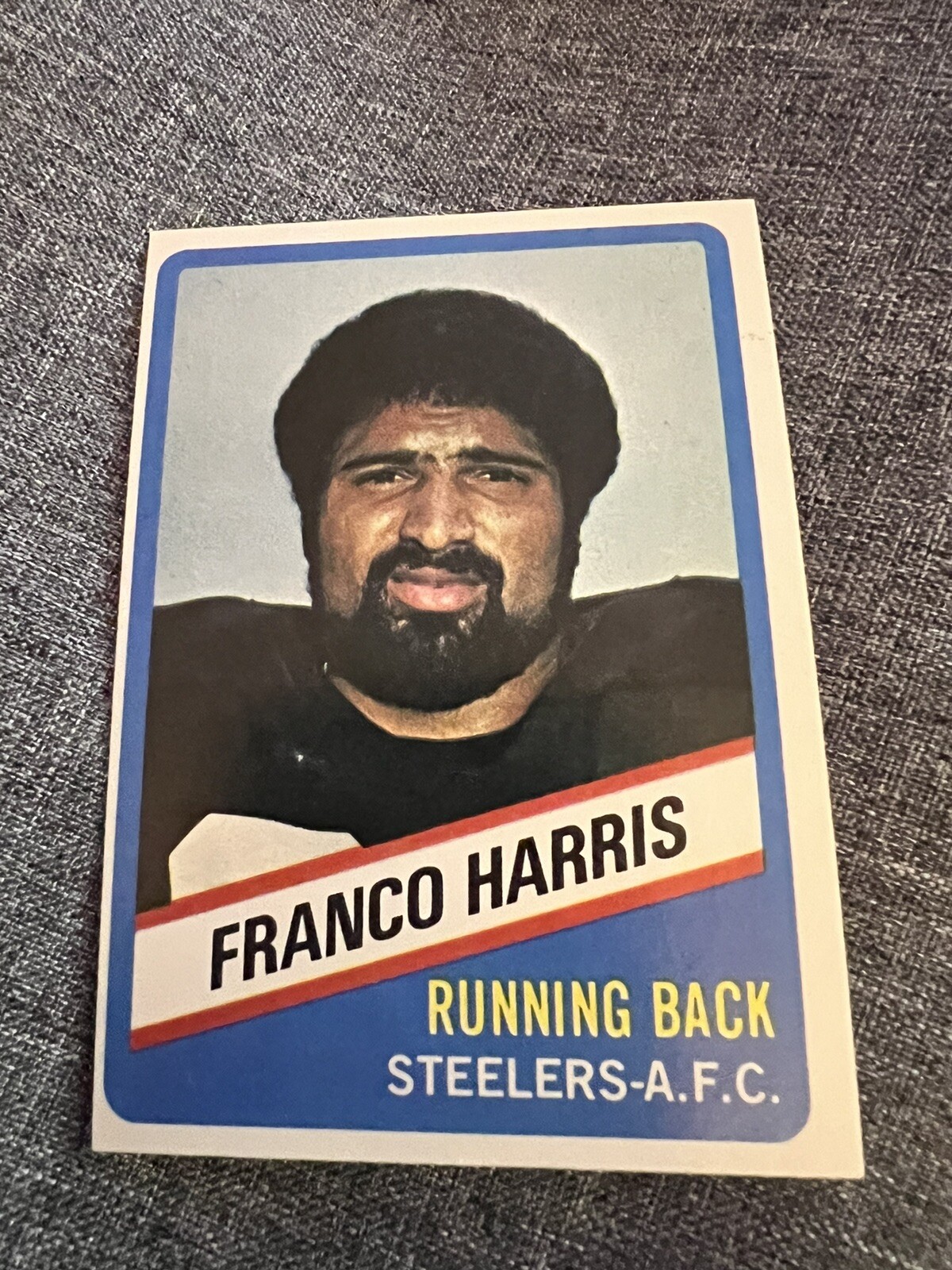 1976 Wonder Bread Set-Break # 3 Franco Harris NM Pittsburgh Steelers ...