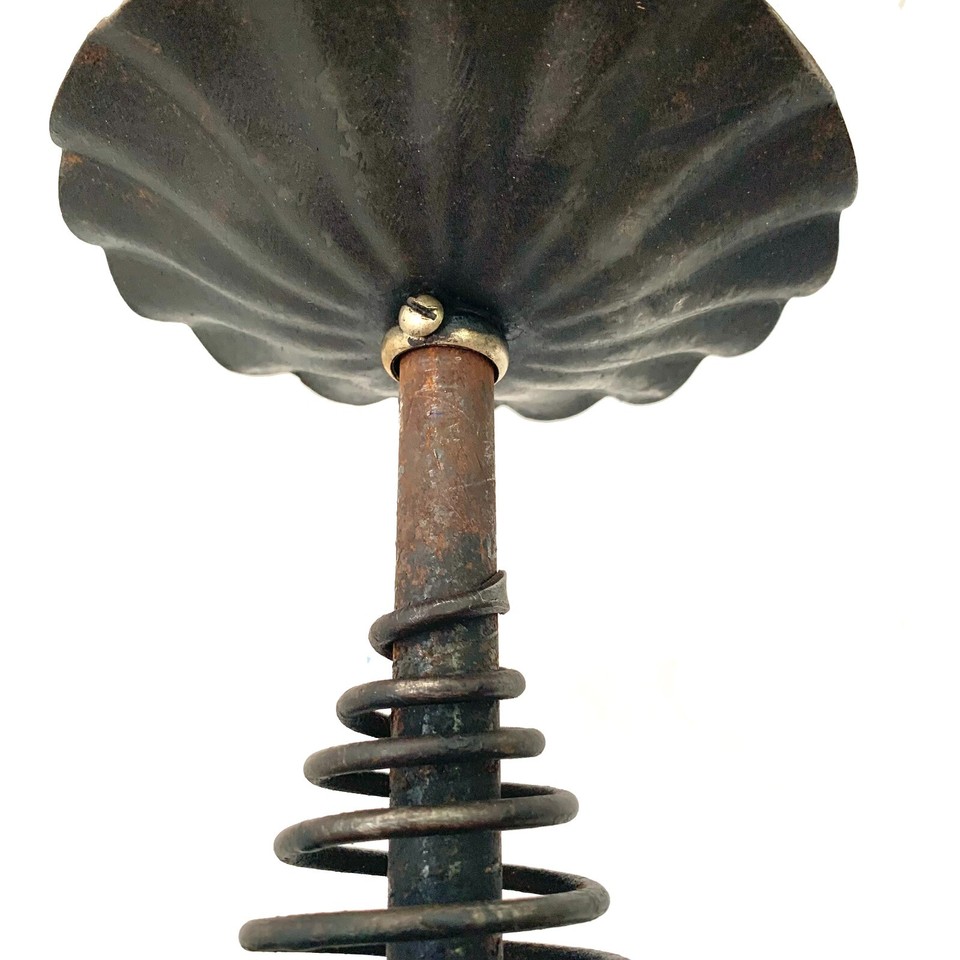 Antique Arts and Crafts John L. Gaumer Co. 1890s Pendant Light Black ...