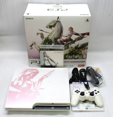 Sony PlayStation 3 PS3 250GB FINAL FANTASY XIII LIGHTNING EDITION CEJH ...