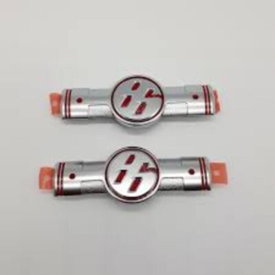 TOYOTA SCION GENUINE OEM FR-S 86 RED FRONT FENDER EMBLEM SET | eBay
