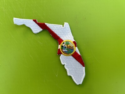 Florida Flag Iron On Patches | eBay