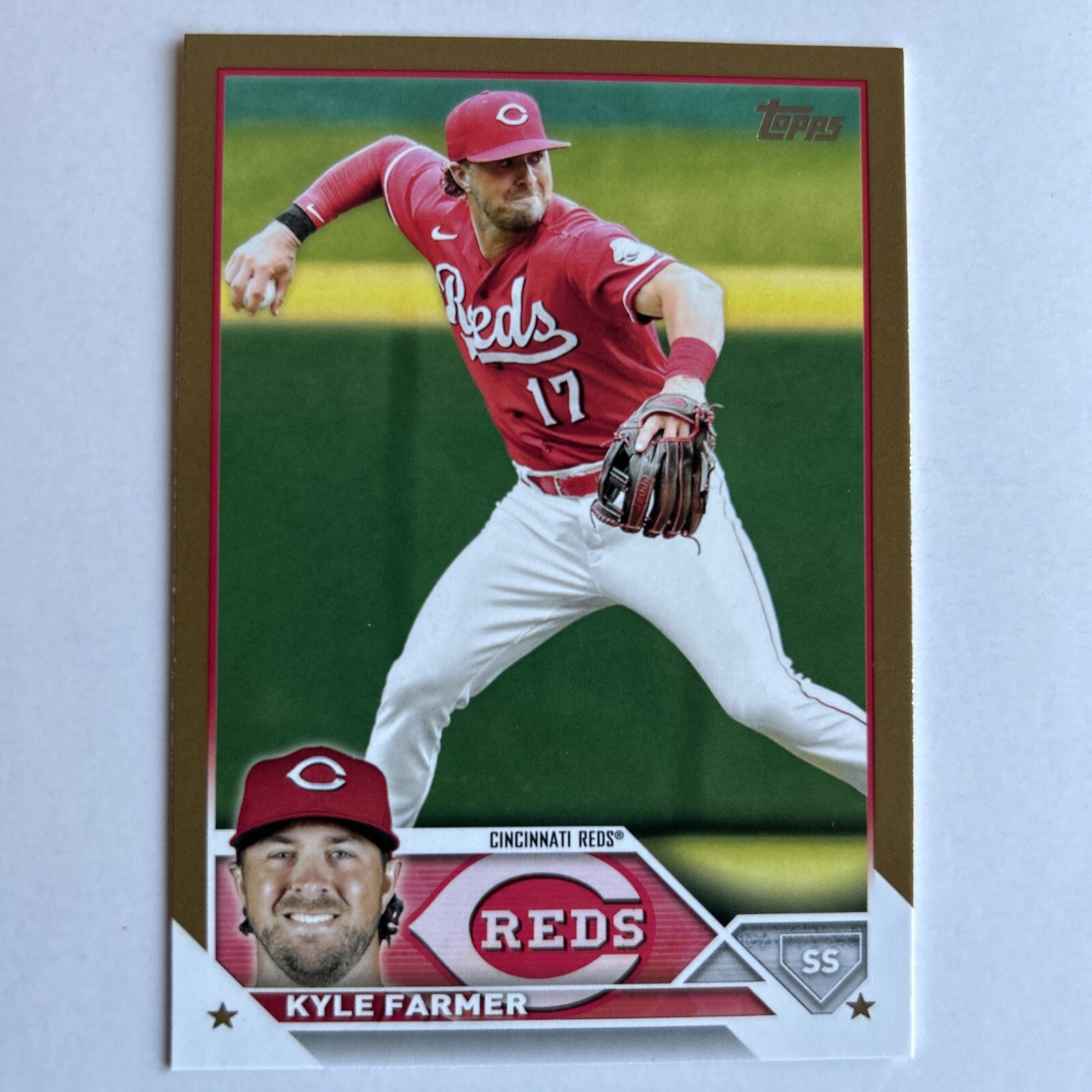 Kyle Farmer 2023 Topps Series 1 One Baseball Gold Card 0902/2023 #33 | eBay