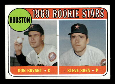 Rookie Stars Don Bryant Steve Shea 1969 Topps #499 Astros Ex | eBay