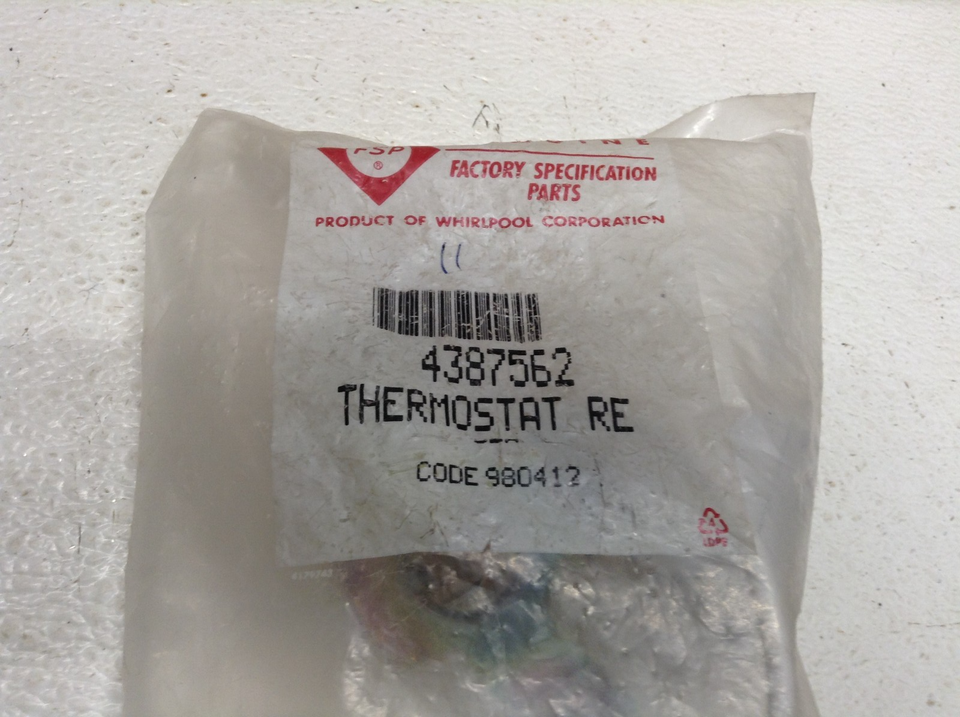 NEW GENUINE OEM Whirlpool Refrigerator Thermostat 4387562 | eBay