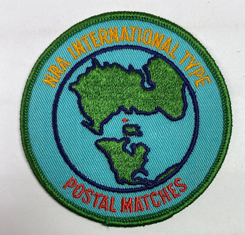 NRA International Type Postal Matches Patch H3 | eBay