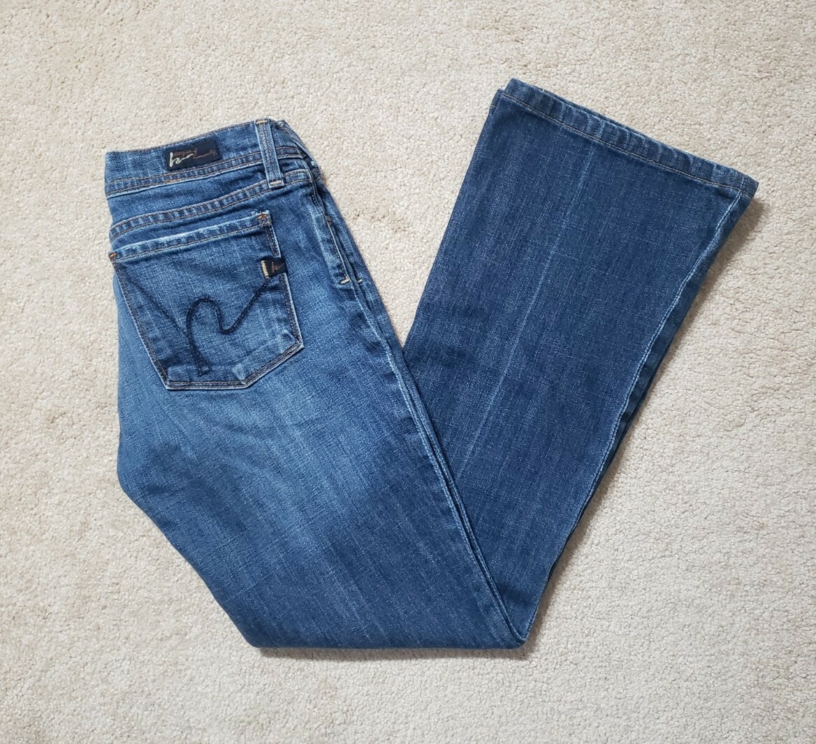 CofH Citizens of Humanity Ingrid Flare Size 28 Denim Blue CofH Citizens of Humanity Ingrid Flare Size 28 Denim Blue
