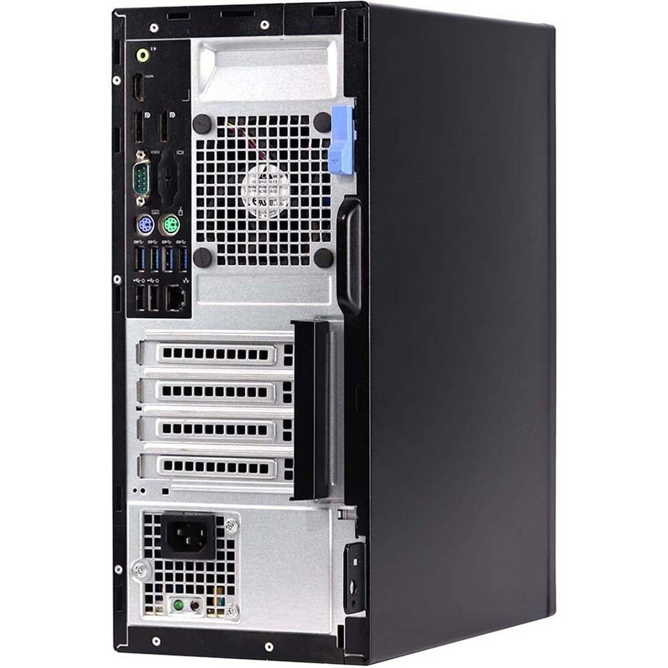 Dell Windows 10 Desktop Intel i7 Computer PC Tower 16GB RAM 480GB SSD ...