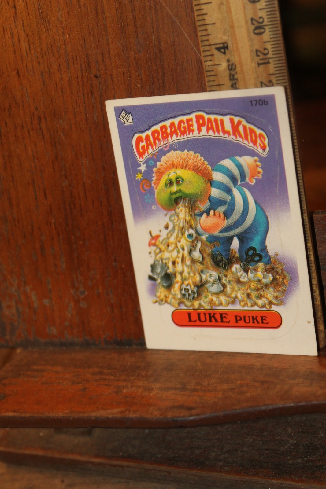 Vintage Topps Original Garbage Pail Kids 170b Luke Puke | eBay