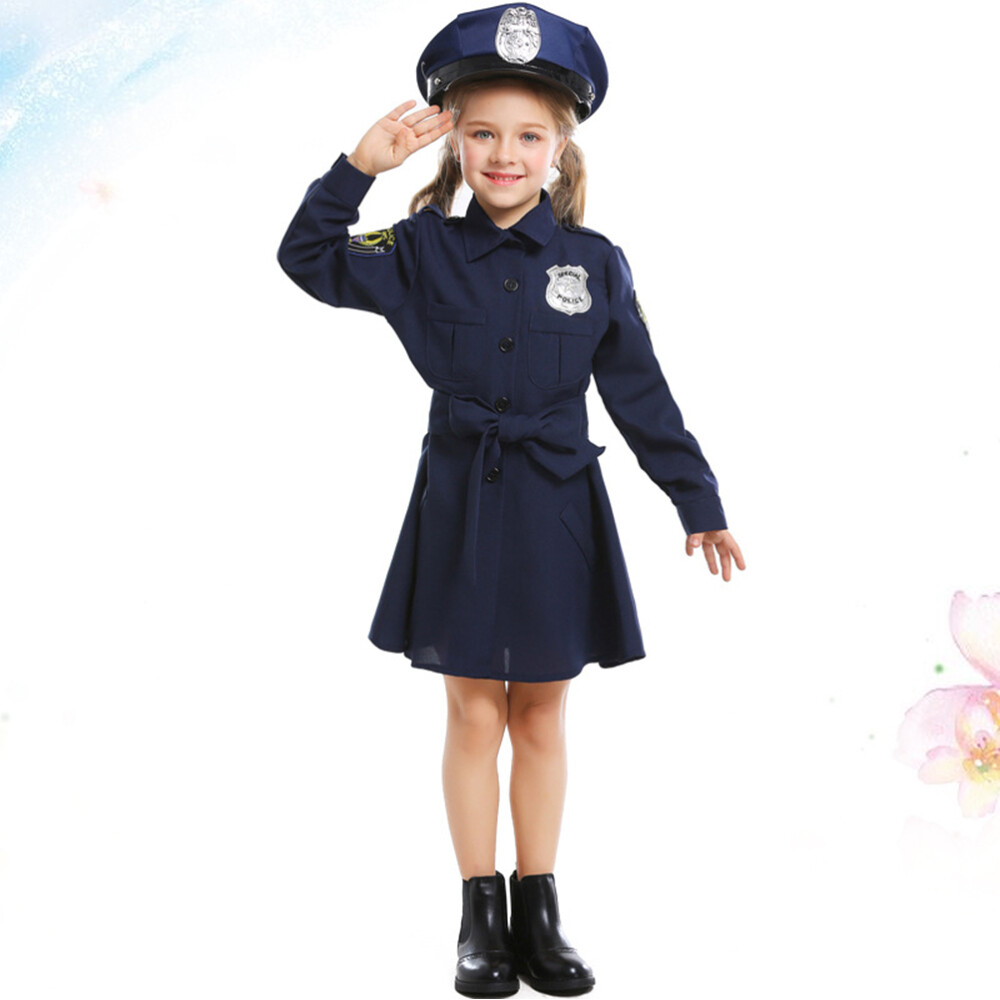 Cop Halloween Costume For Kids