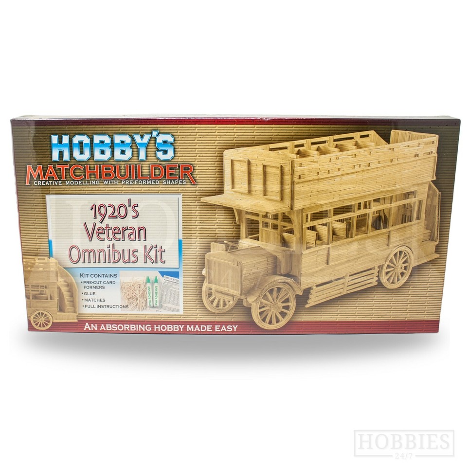 Matchmodeller Matchbuilder Matchstick Model Kits Wooden Modelling Match ...
