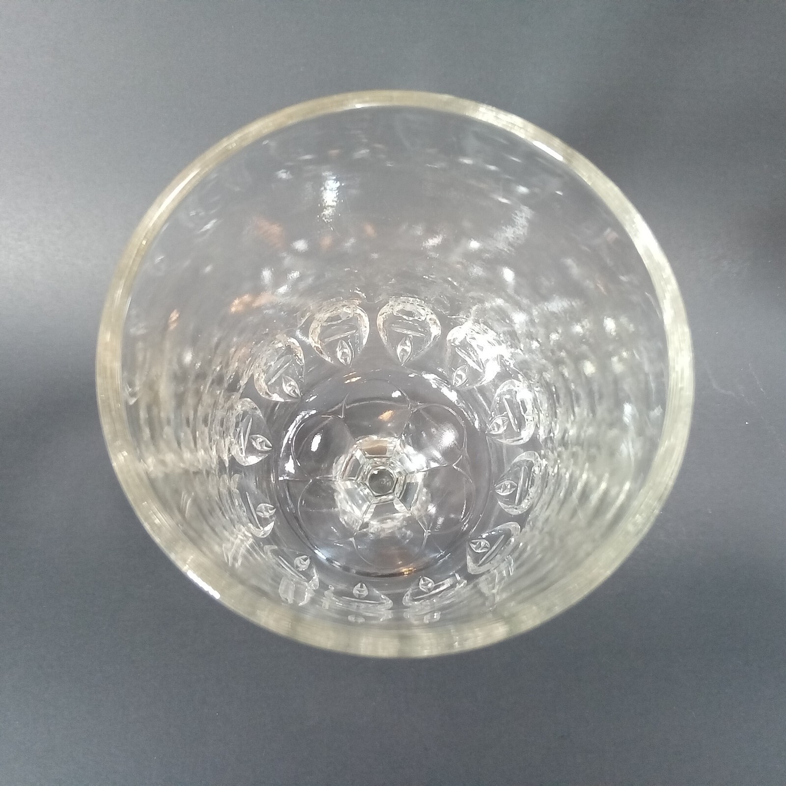 Thompson Glass TORPEDO 2 Water Goblets Antique/VTG EAPG Glasses 6 1/4 ...